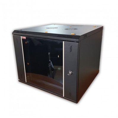 Coffret mural 19" coffret informatique 6U, 9U, 12U 16U P: 450mm 600mm